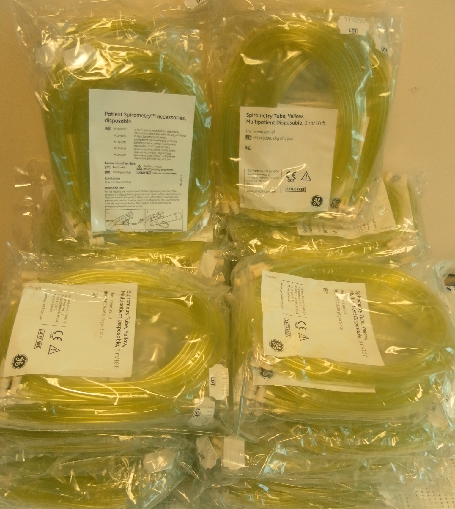 GE Spirometry Tube - Robin Medical Ltd