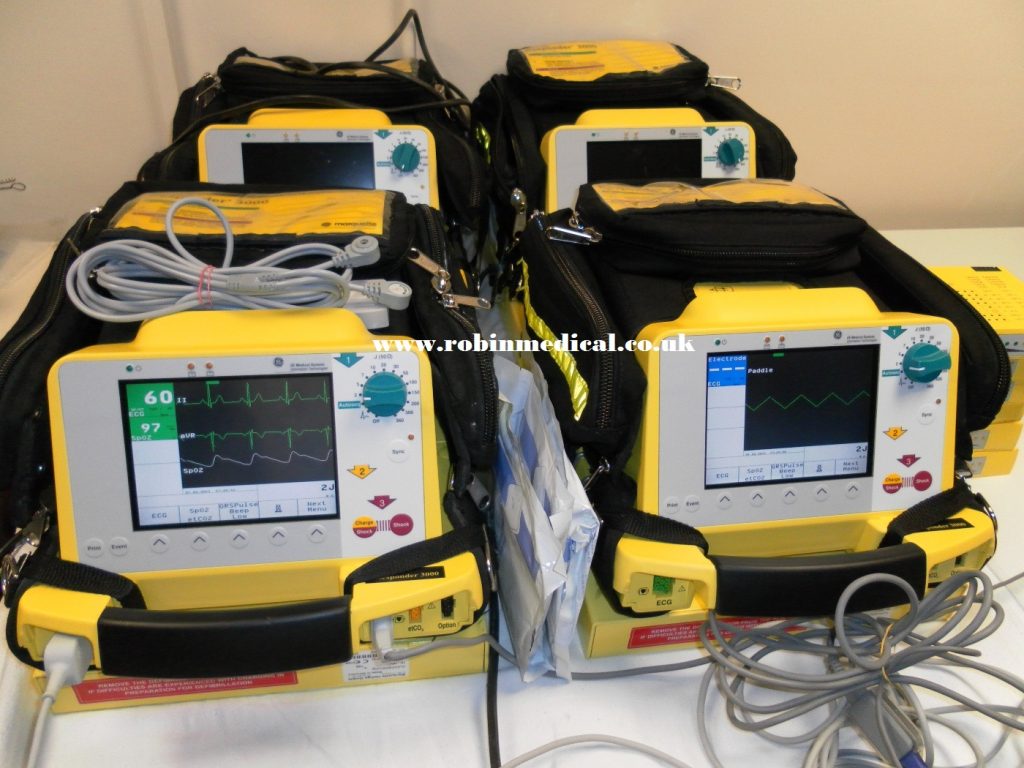 GE Responder 3000 with SPO2 & CO2 - Robin Medical Ltd