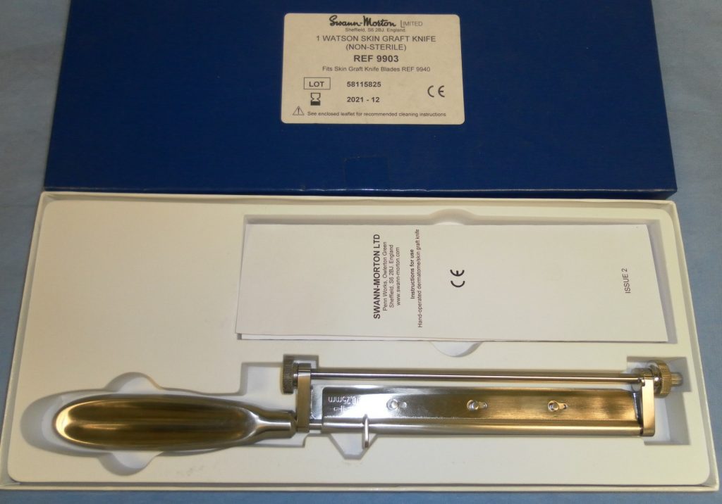 Watson Skin Graft Knife - Robin Medical Ltd
