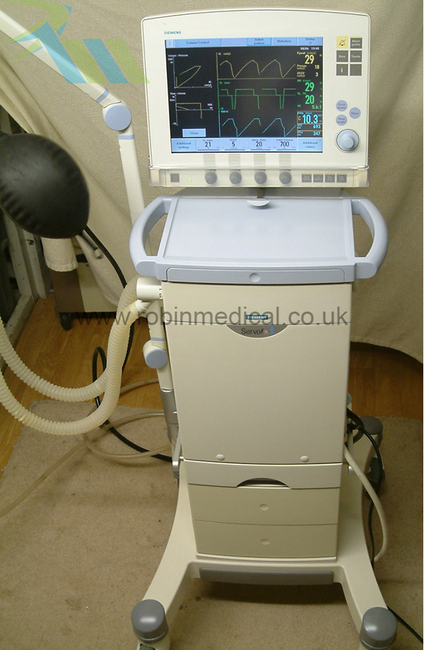 Siemens Servo I Adult, Pediatric & Infant ventilator - Robin Medical Ltd