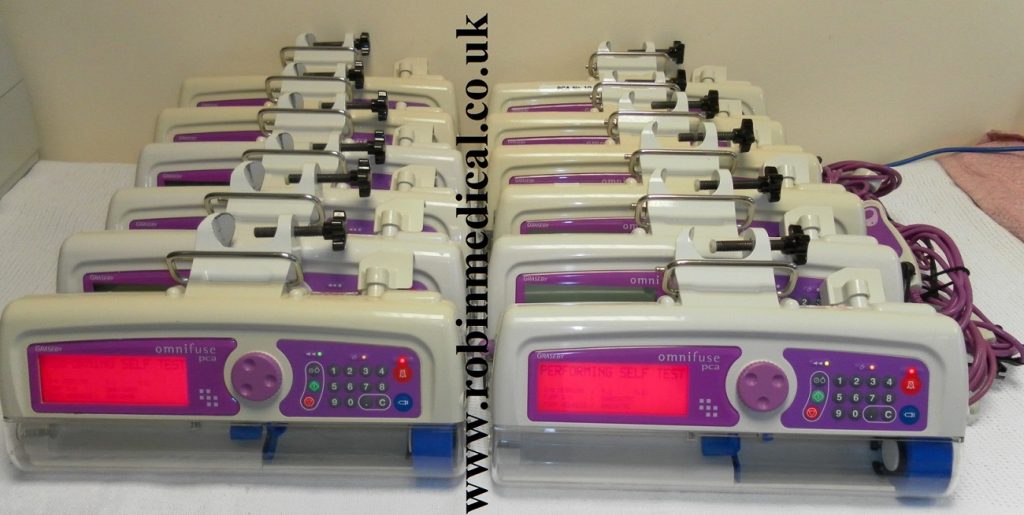 Graseby Omnifuse PCA Syringe Pumps - Robin Medical Ltd
