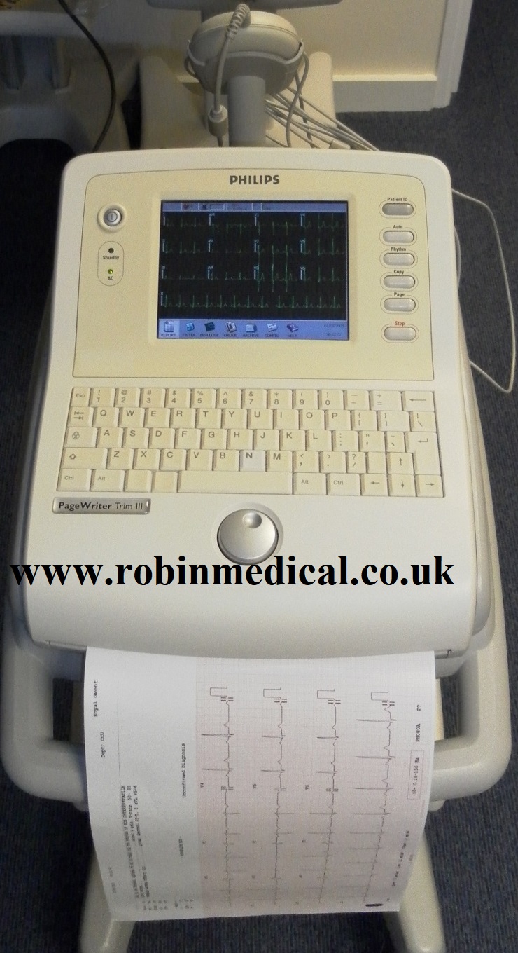 Philips Trim III ECG recorder - Robin Medical Ltd