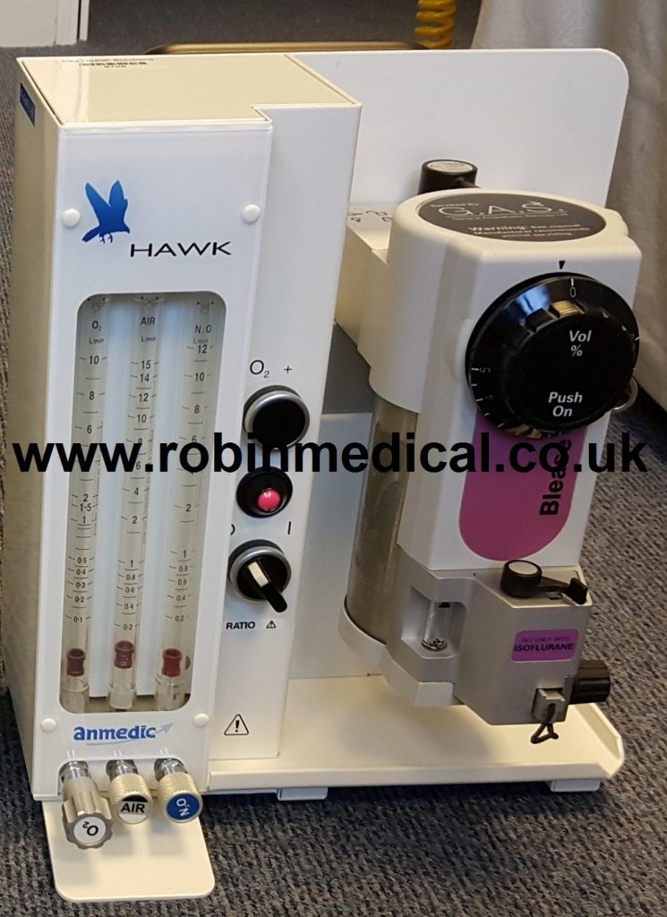 anmedic HAWK Anesthesia machine portable/wall mount - Robin Medical Ltd