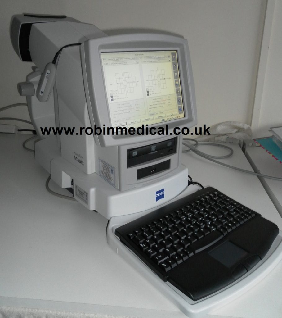 Zeiss Humphrey Matrix 800 field visual analyser - Robin Medical Ltd