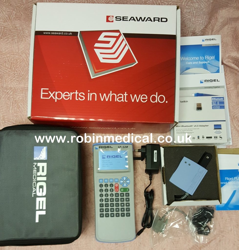 RIGEL SP-SiM SPO2 & PULS-R Finger Simulators - New - Robin Medical Ltd