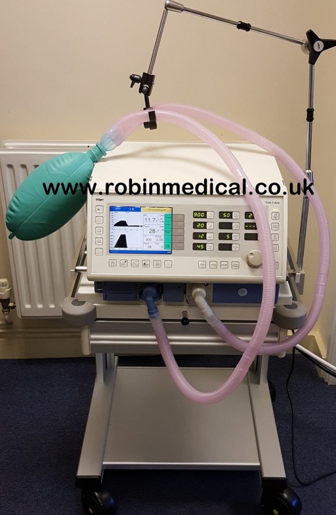 Drager EVITA 2 DURA ICU Ventilator - Robin Medical Ltd