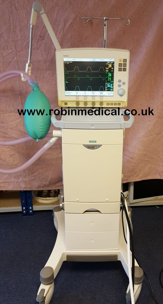 Siemens Servo I ICU ventilator - Robin Medical Ltd