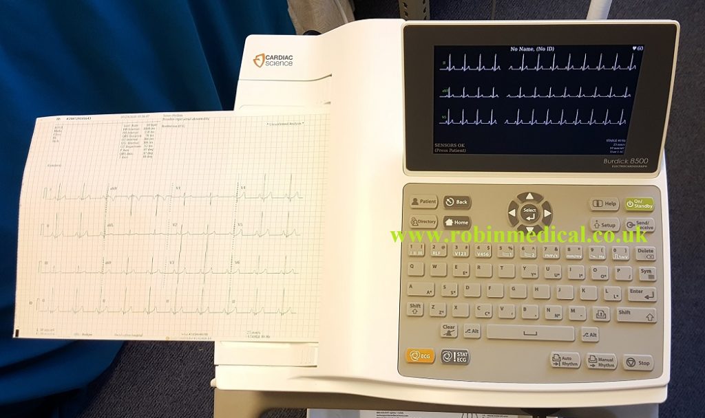 Burdick 8500 ECG / EKG - Robin Medical Ltd