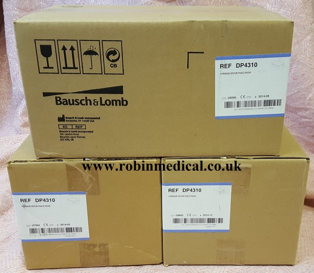 Bausch & Lomb Premium Ventuti Phaco Pack DP4310 - Robin Medical Ltd