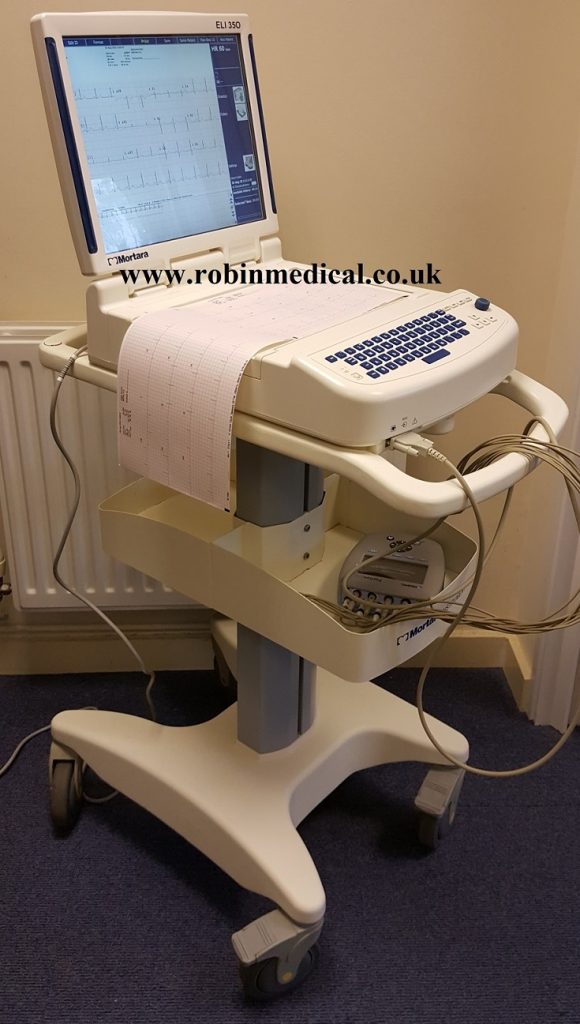 Mortara ELI350 ECG recorder with 17" LCD screen - Robin Medical Ltd