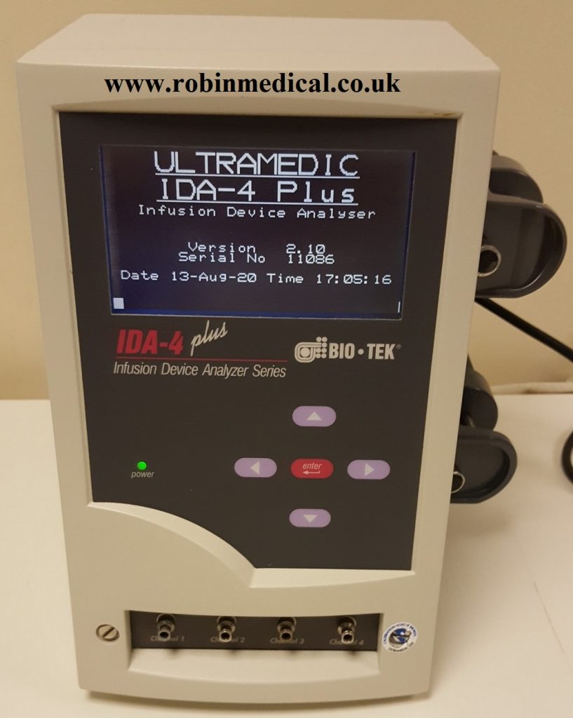 Fluke IDA-4 Plus Infusion Device Analyser - Robin Medical Ltd