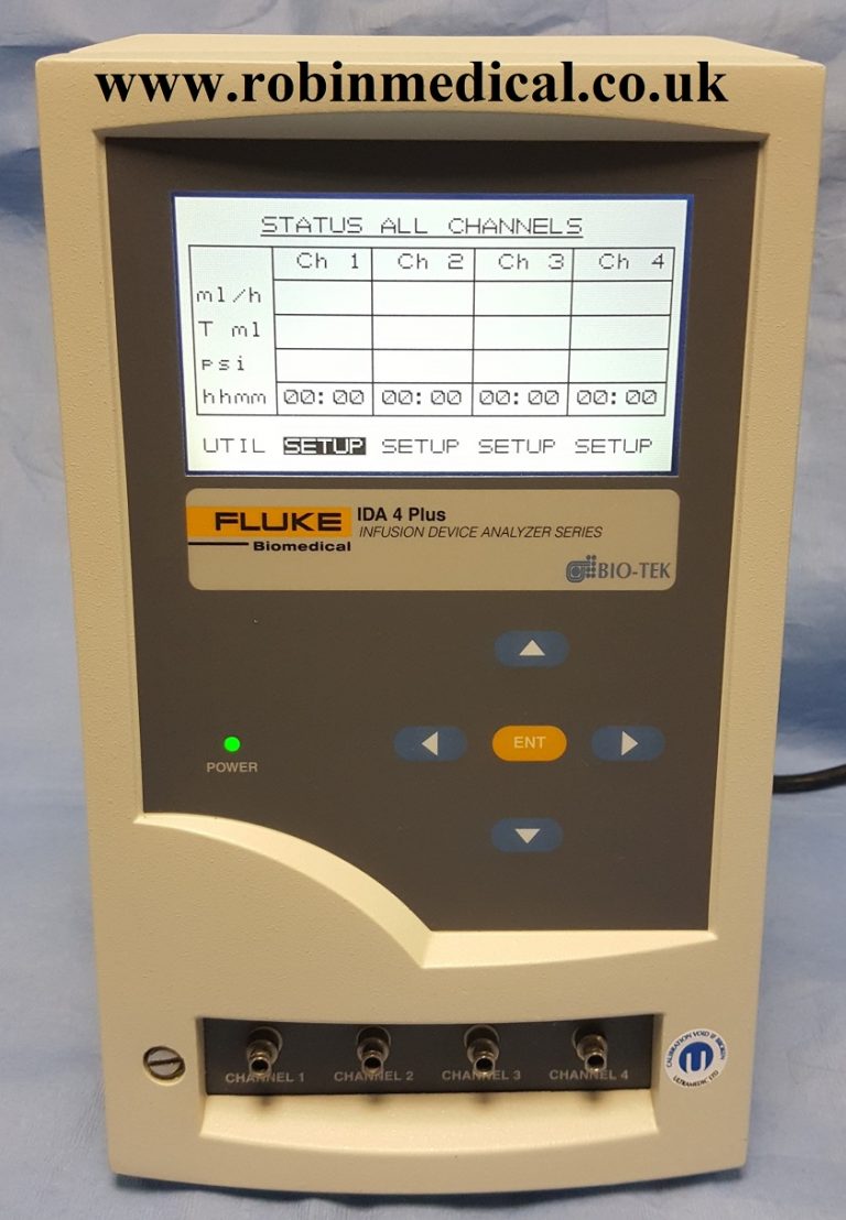 Fluke IDA-4 Plus Infusion Analyzer - Robin Medical Ltd