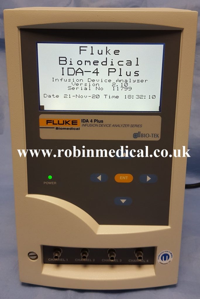 Fluke IDA-4 Plus Infusion Analyzer - Robin Medical Ltd
