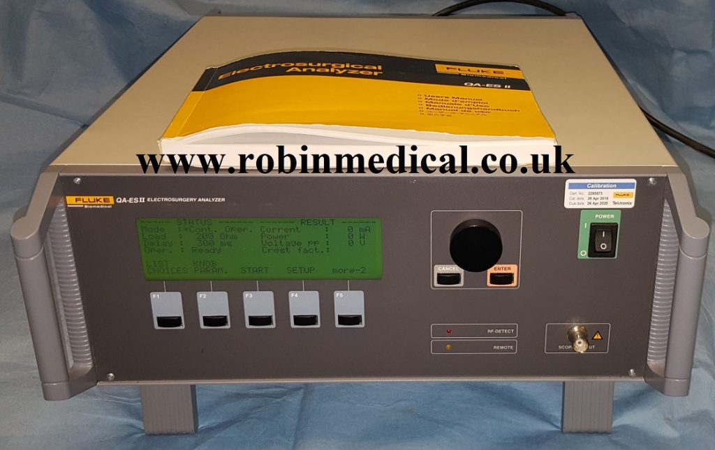 Fluke QA-ES II Electrosurgical Analyzer - Robin Medical Ltd