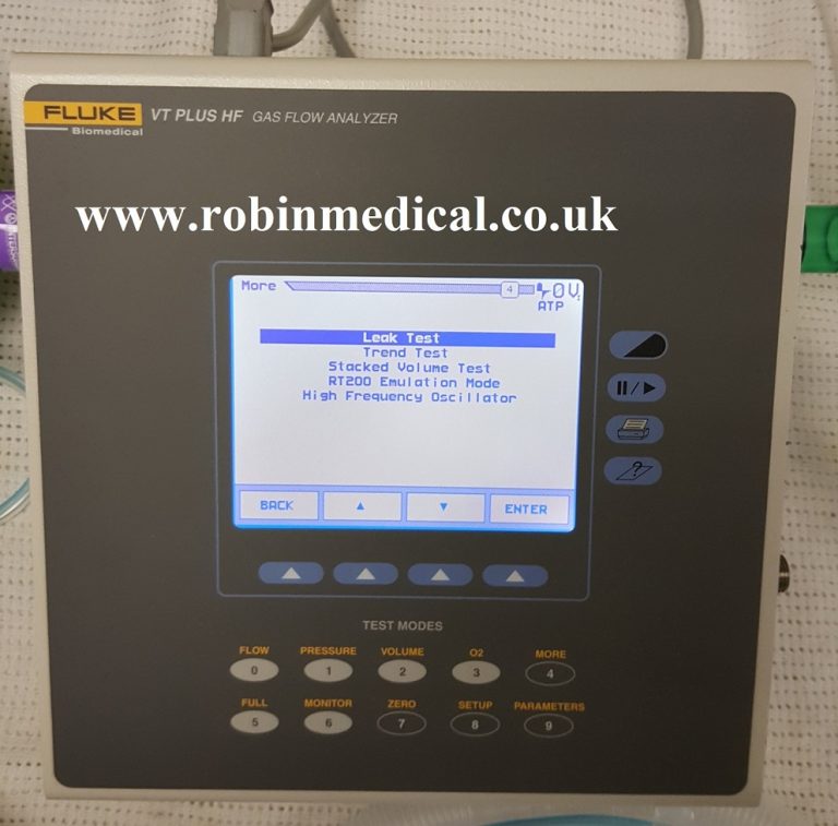 Fluke VT Plus HF Gas Flow Analyzer - Robin Medical Ltd