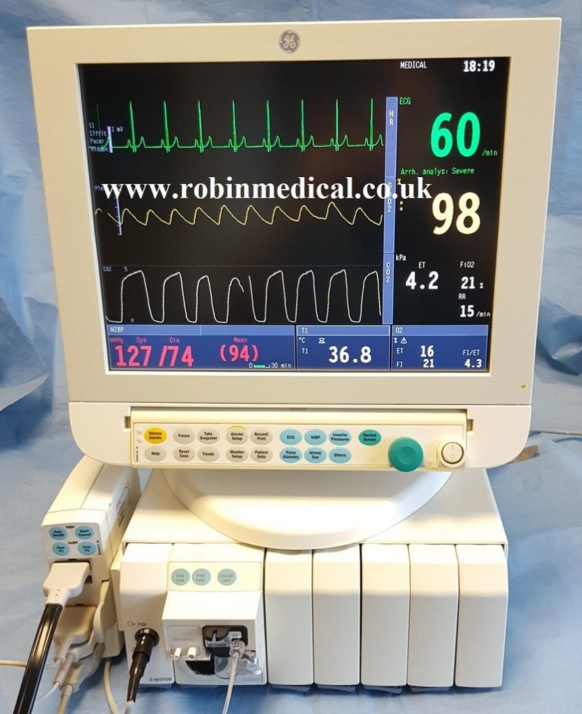 GE Datex-Ohmeda S/5 Anesthesia Monitor - Robin Medical Ltd