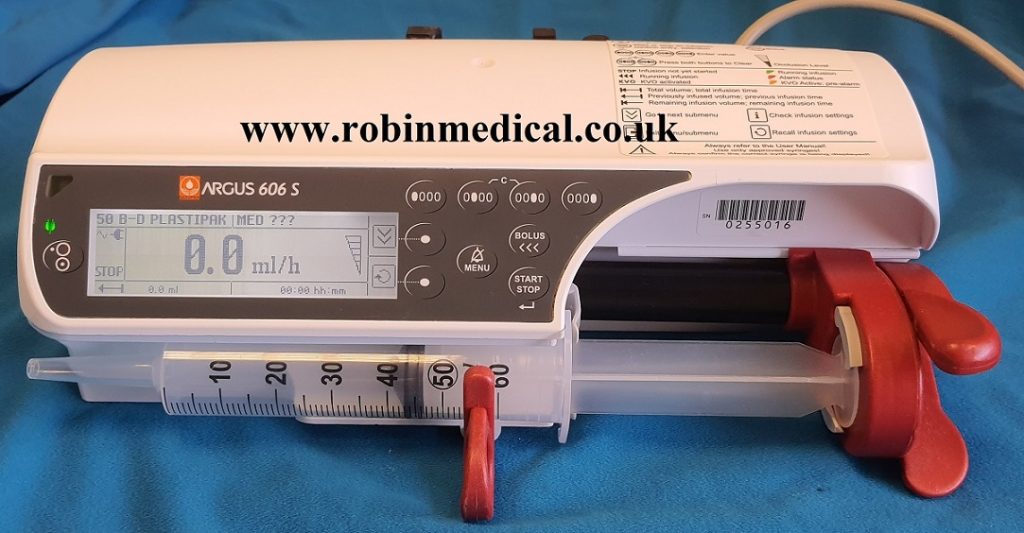 Codan Argus 606 S Syringe Pump - Robin Medical Ltd