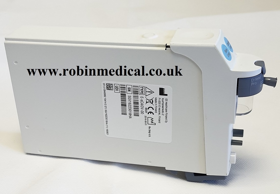 GE E-sCAiOV Respiratory Gas module - Robin Medical Ltd