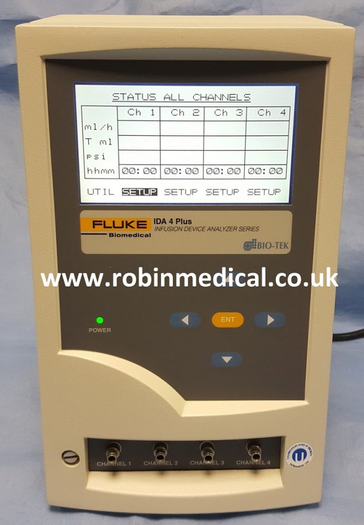 Fluke IDA-4 Plus Infusion Analyzer - Robin Medical Ltd
