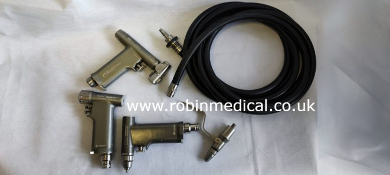 ConMed Linvatec Hall Pneumatic Surgical PowerPro System 3x Handpieces ...
