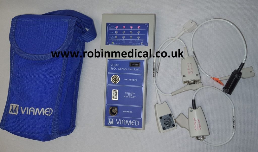 Viamed VG900 SPO2 Sensors Test Unit - Robin Medical Ltd