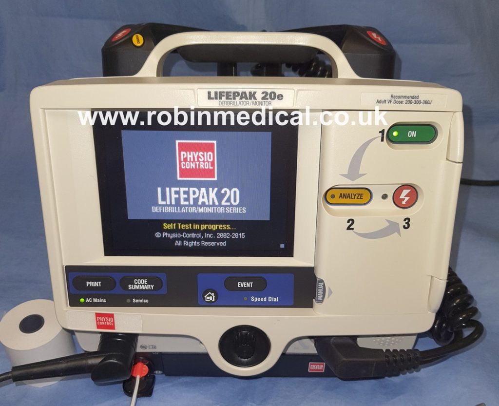 Physio-Control LifePak 20e with Pacer & etCO2 - Robin Medical Ltd