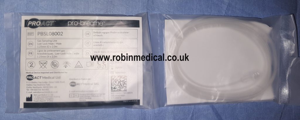 ProAct etCO2 Sampling Line - Robin Medical Ltd