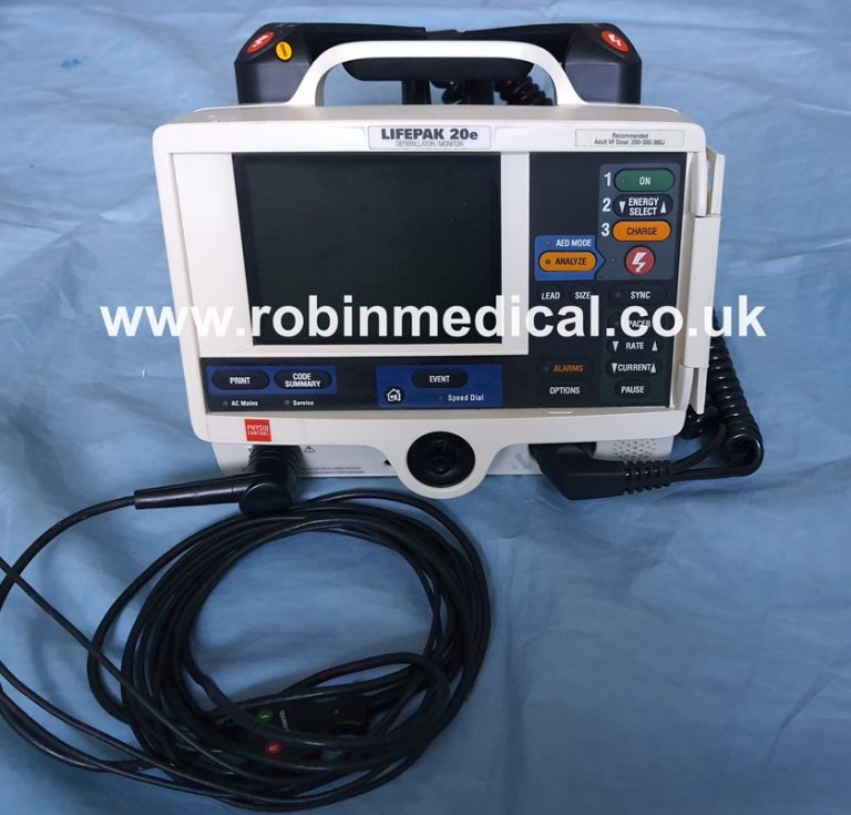 Physio-Control LifePak 20e with Pacer & etCO2 - Robin Medical Ltd