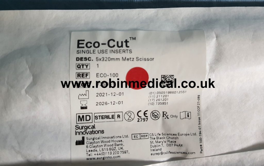 ECOCUT Metz Laparoscopic Scissor - Robin Medical Ltd