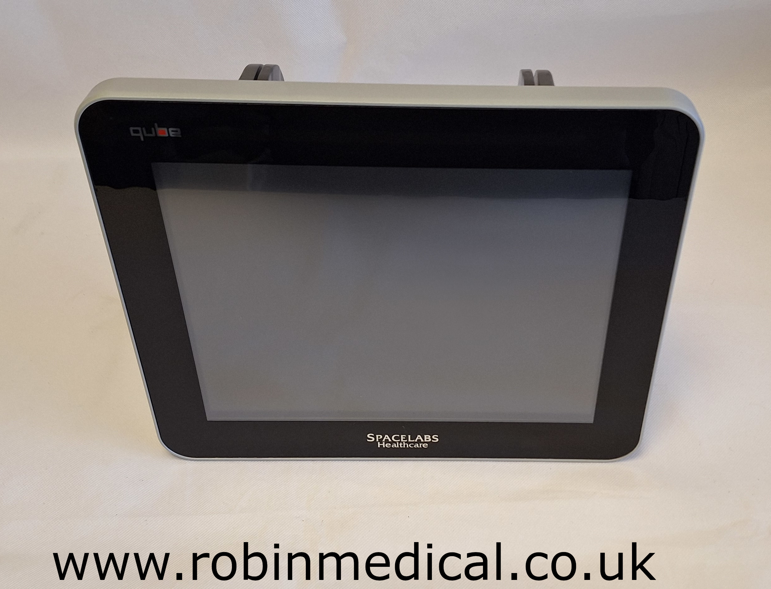 Spacelabs Qube 91390 Compact Bedside Monitor w/ 91496 Module & Adapter ...