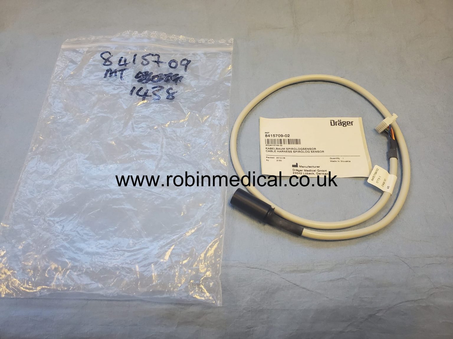 Drager Cable Harness Spirolog Sensor - Robin Medical Ltd