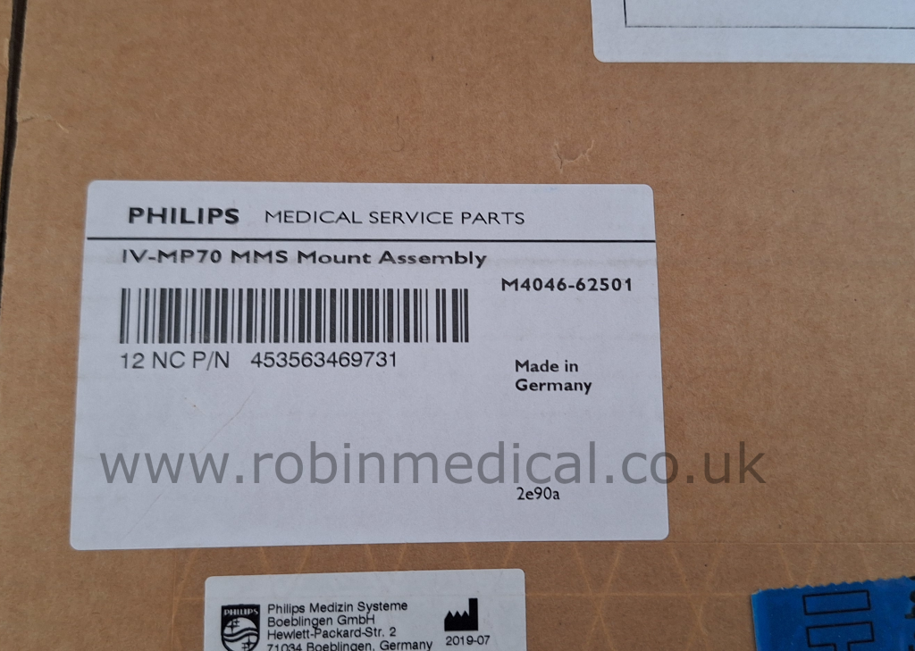 Philips IV-MP70 MMS Mount Assembly M4046-62501 - Robin Medical Ltd