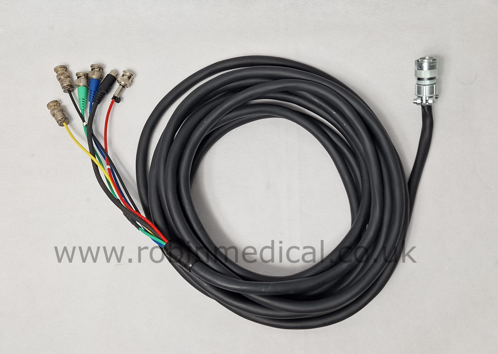 High Definition 6 Lead 25ft 7m RGBNS with S-Video Olympus Monitor Cable ...
